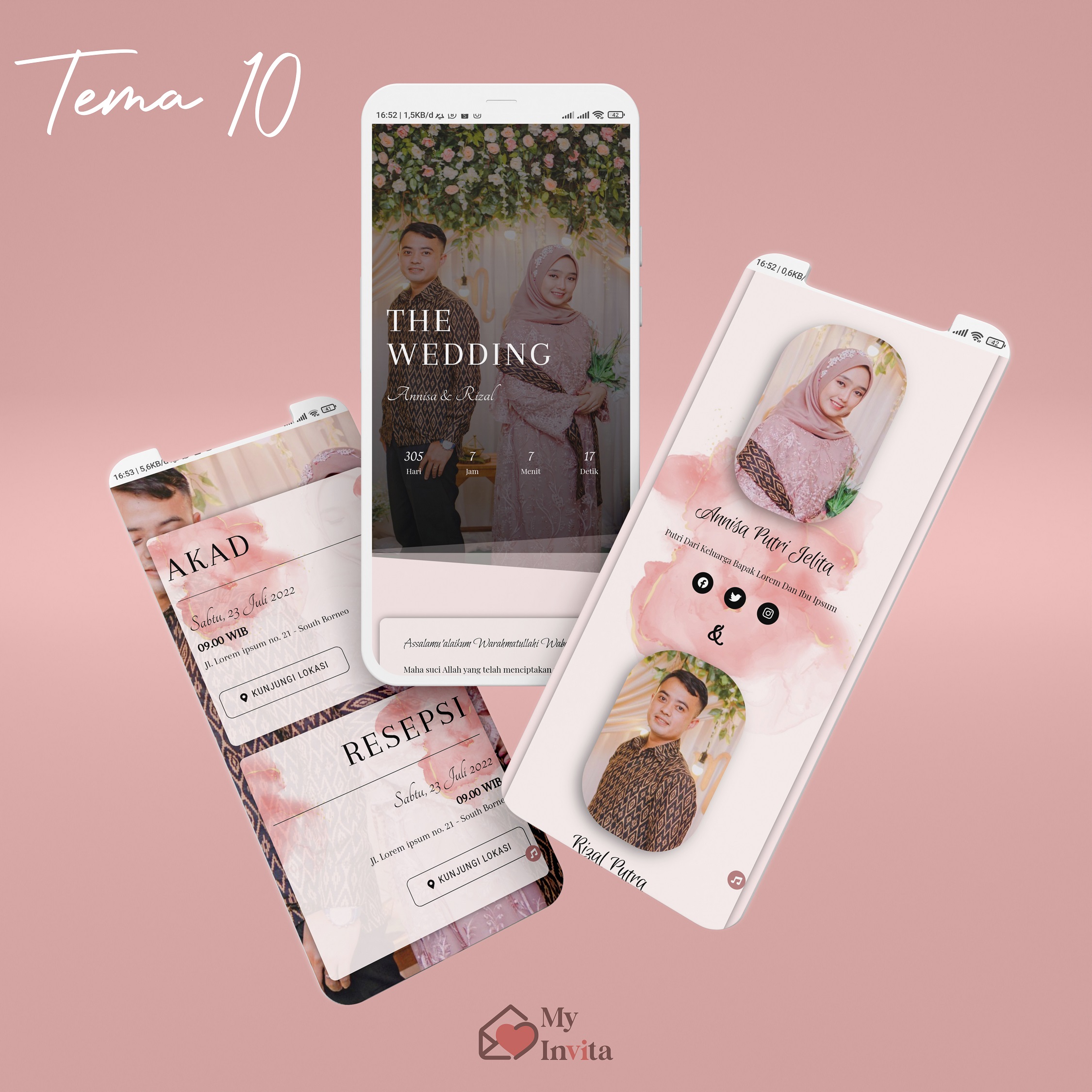 My Invitation – Make your link Invitation