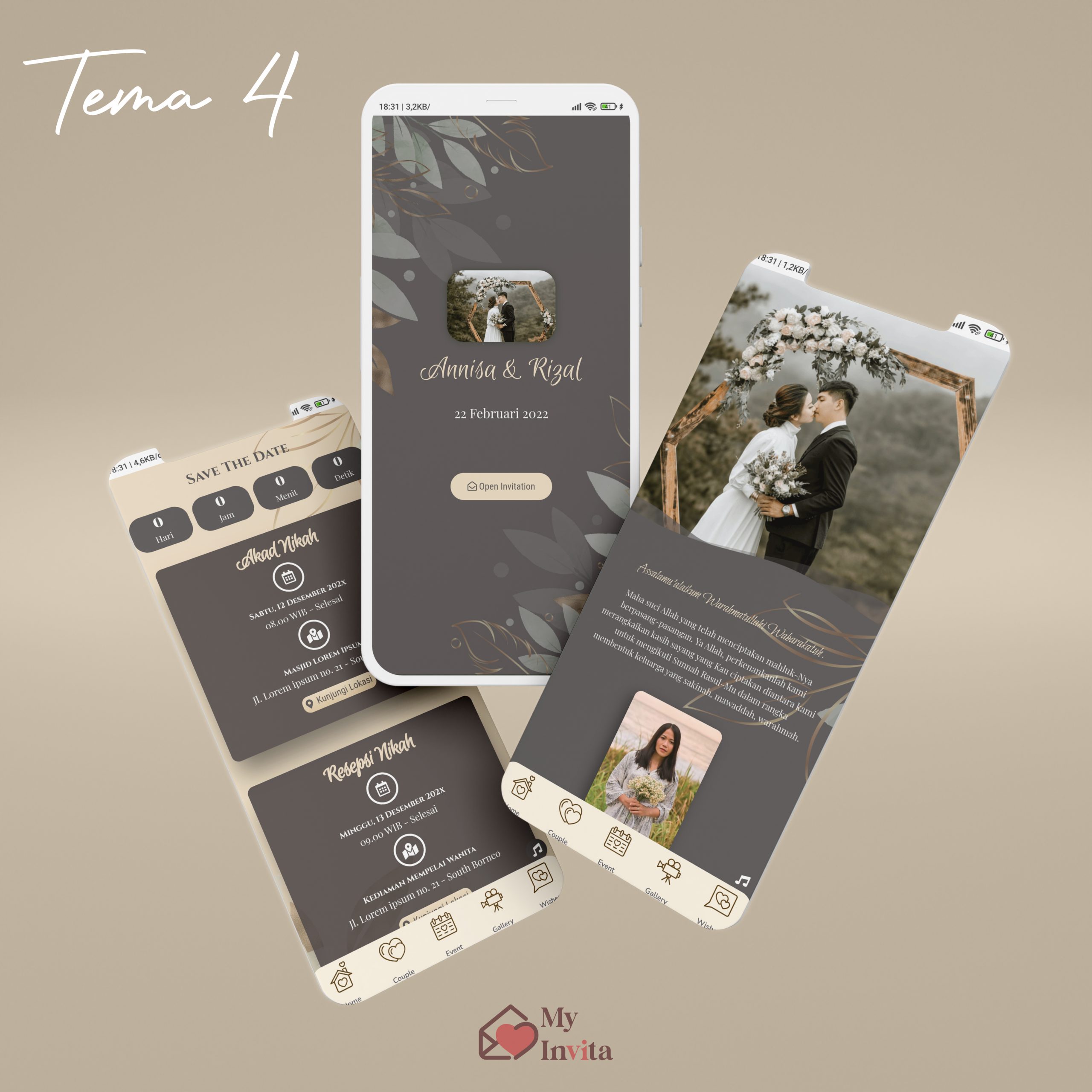 My Invitation – Make your link Invitation