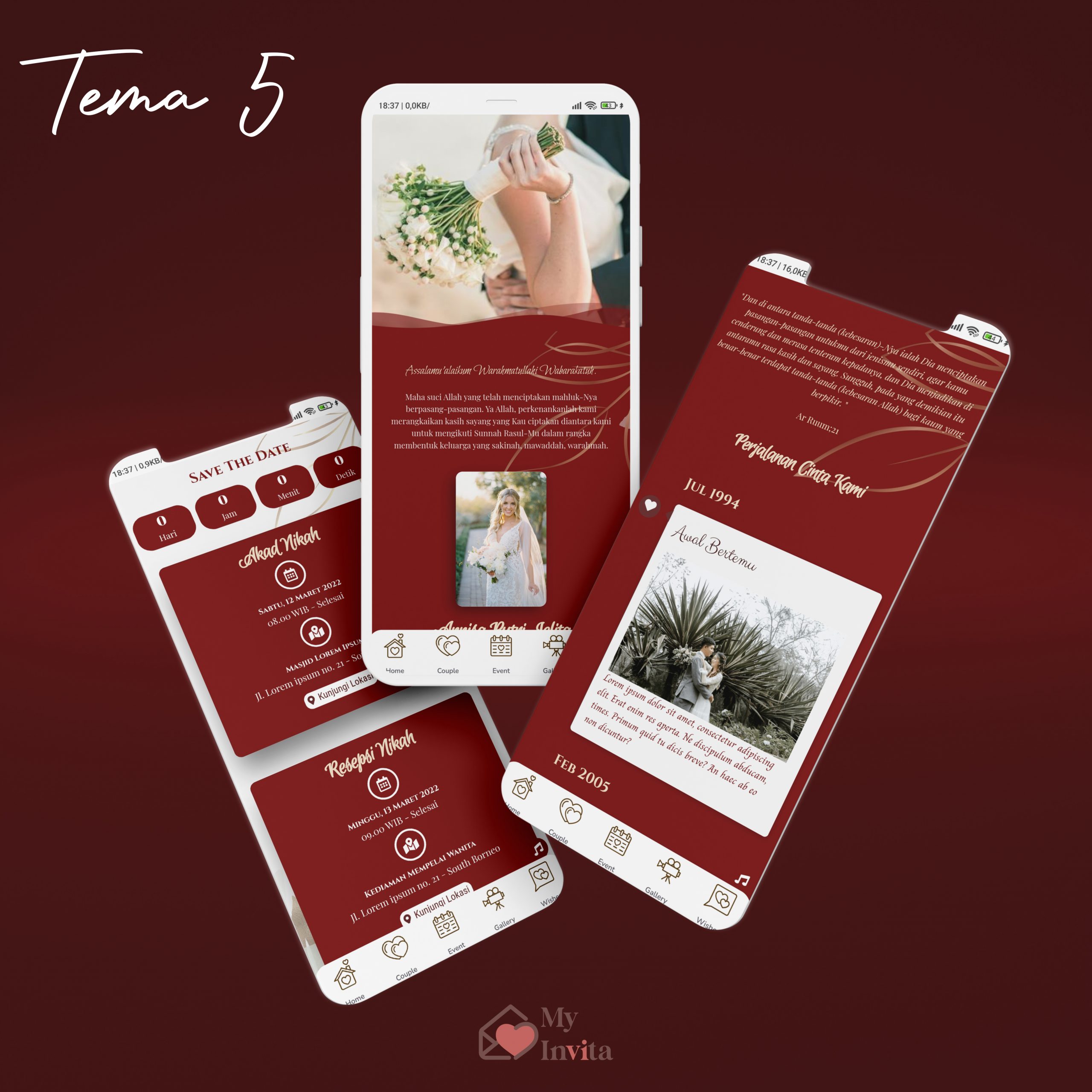 My Invitation – Make your link Invitation