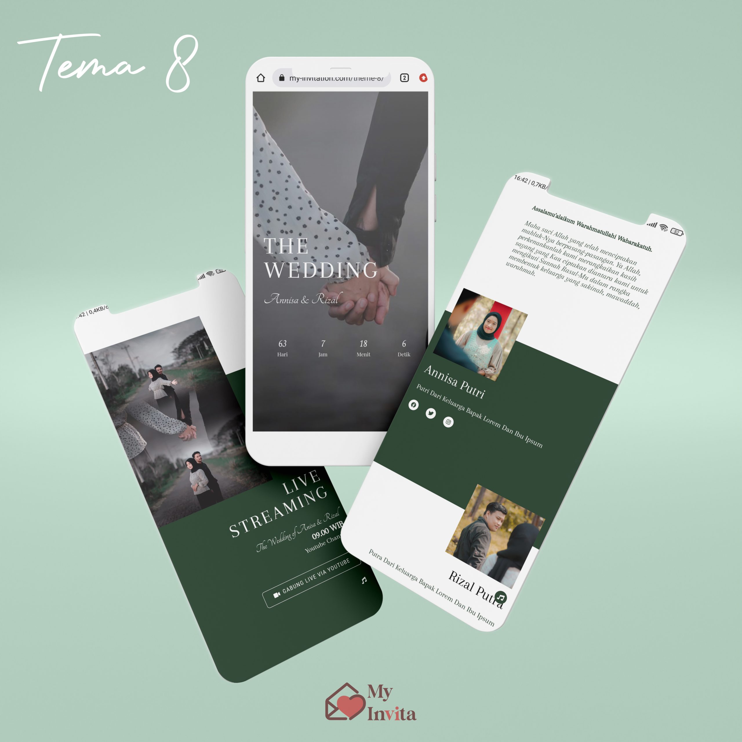 My Invitation – Make your link Invitation