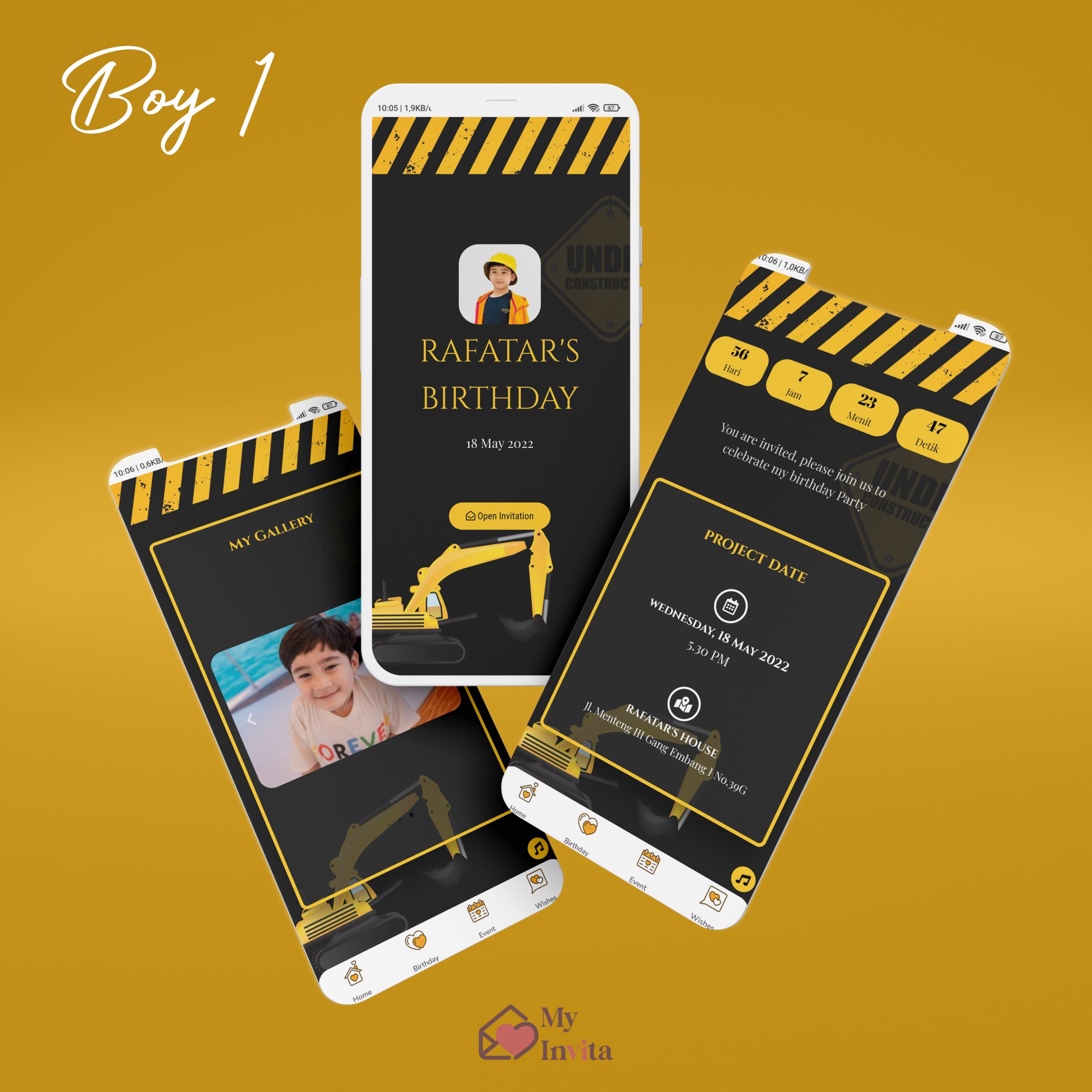 My Invitation – Make your link Invitation