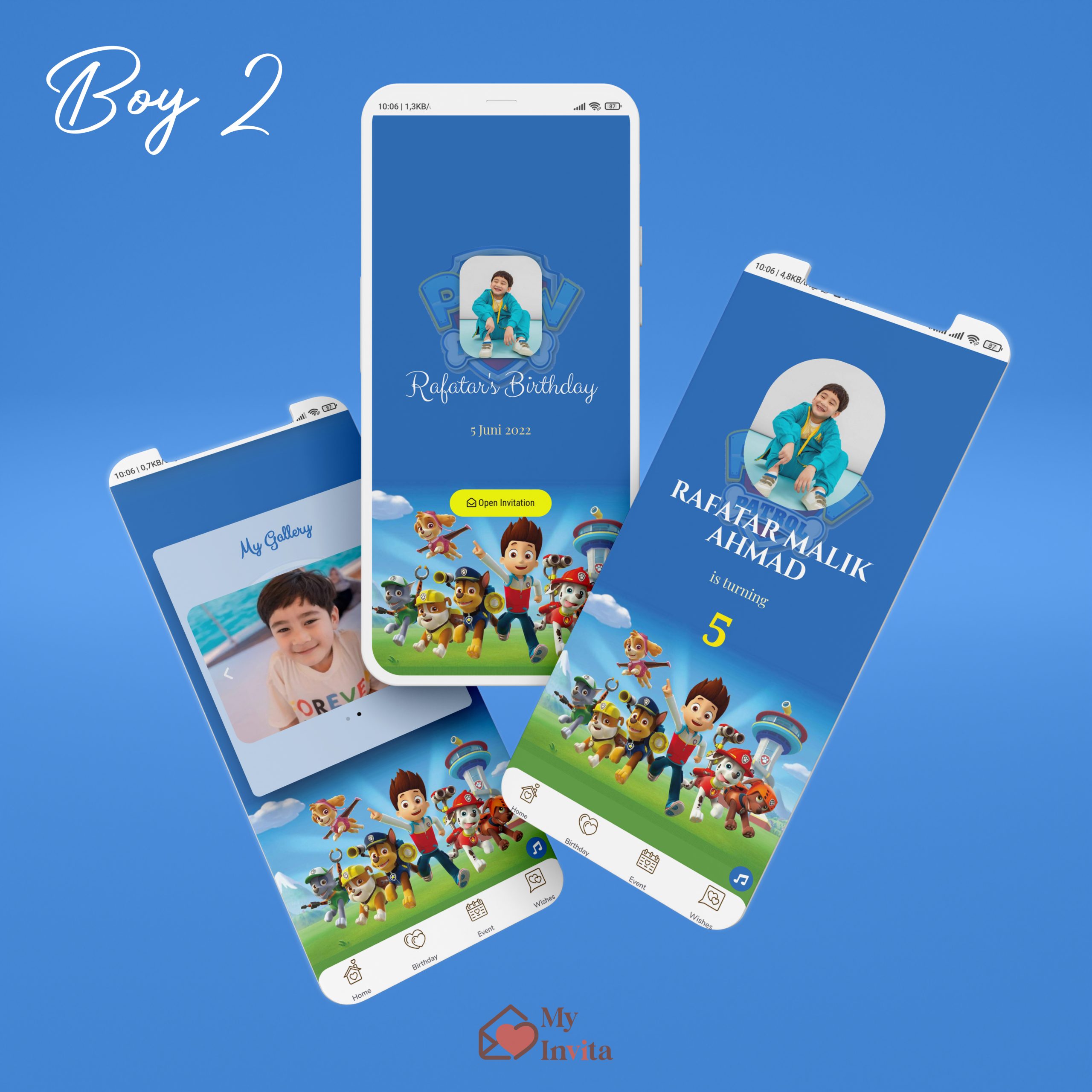 My Invitation – Make your link Invitation